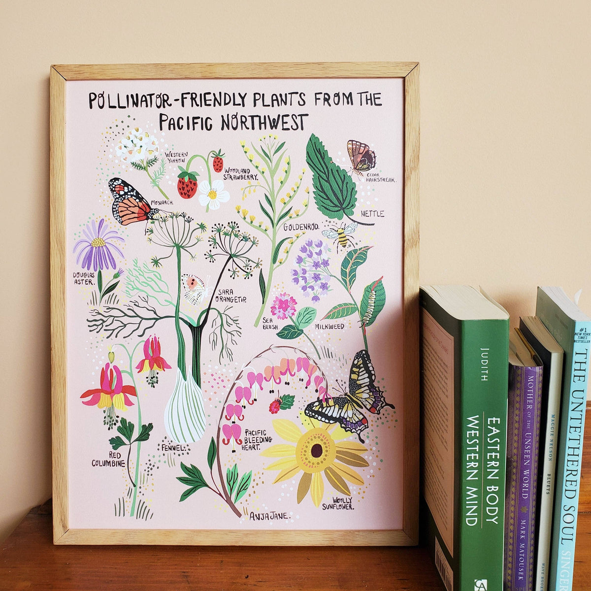 Pollinator-Friendly Plants Art Print – Radway Studio